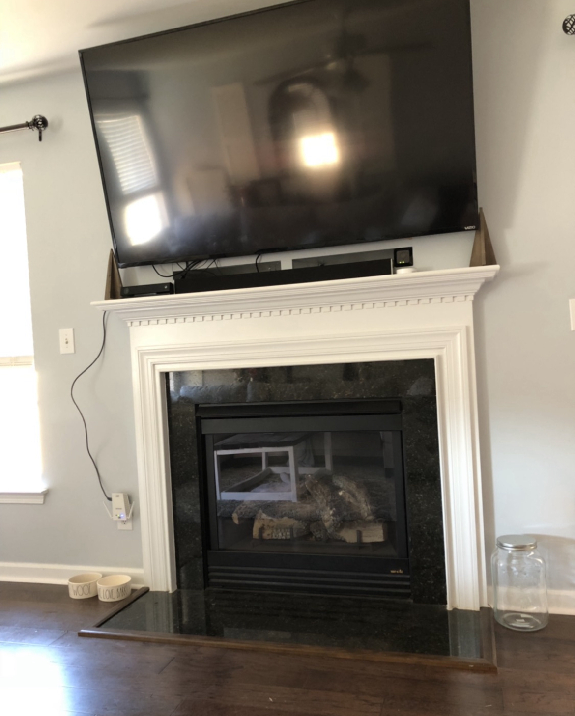 How To: Build Fireplace Cover with Hearth